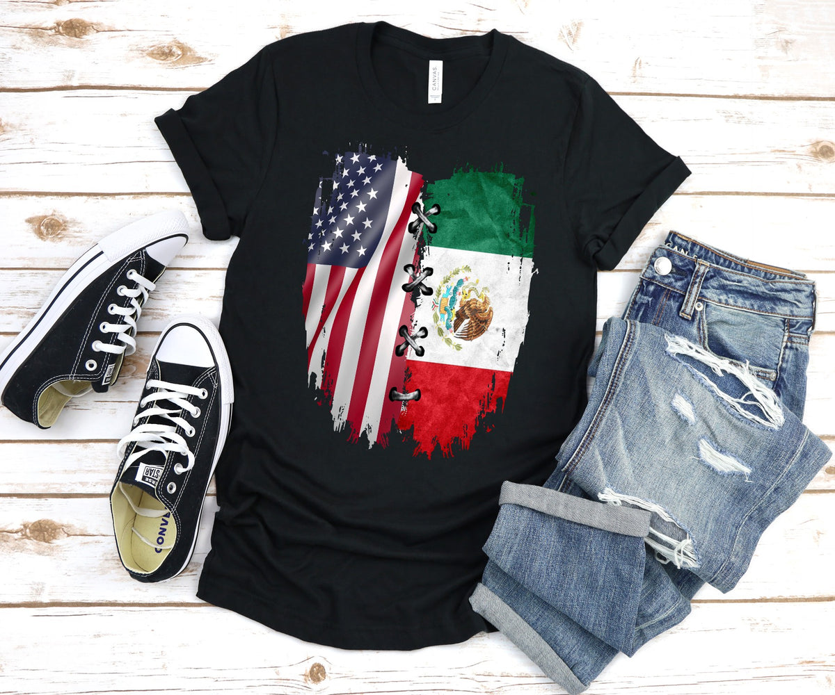 Mexus Flag Full Color Low Heat Screen Print Transfer 325F – Lil Bowteek