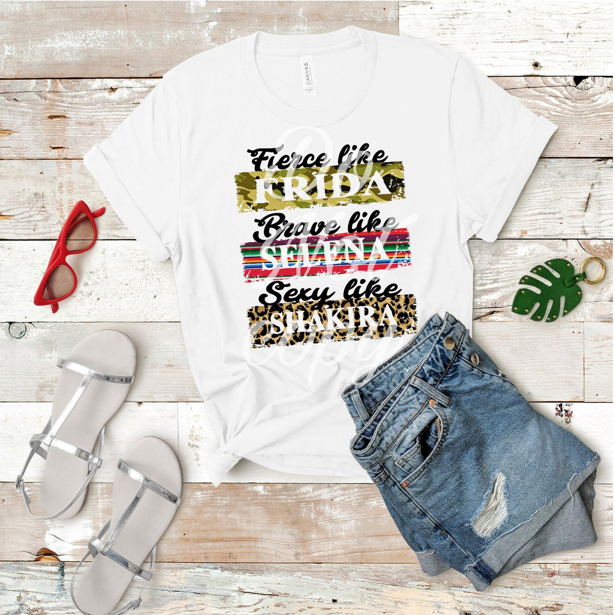 Fierce like Frida Full Color Low Heat Screen Print Transfer 325F – Lil ...